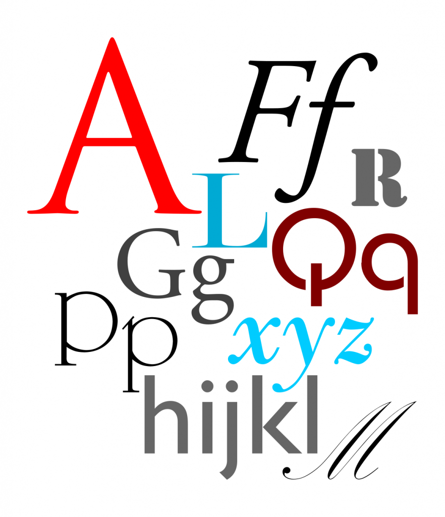 Font samples Kate Stradling
